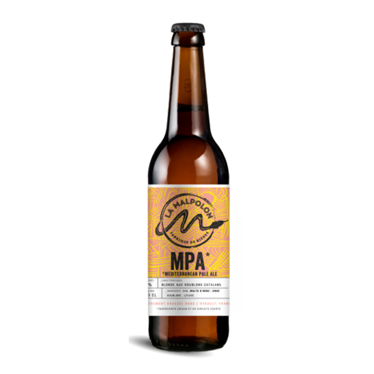 Bière blonde | MPA – Mediterranean Pale Ale | Brasserie La Malpolon | 5 ...